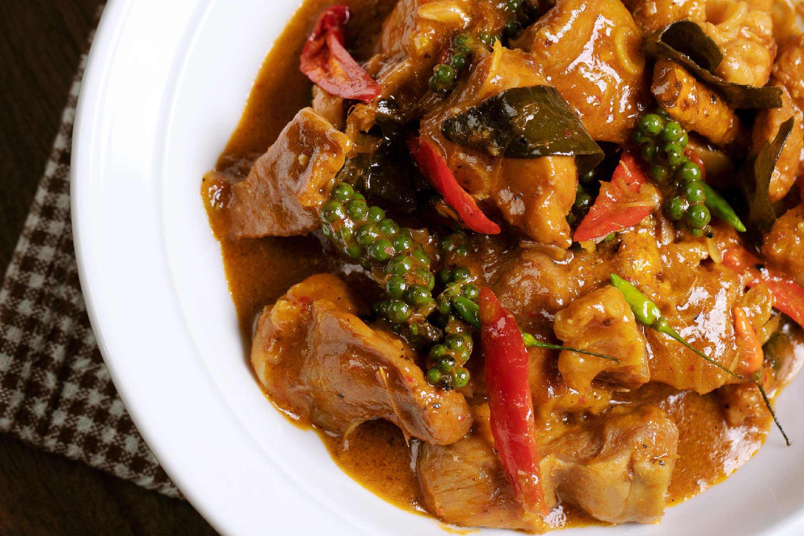 Braised Pork Ribs with Curry Paste - Talard Thai Food Service